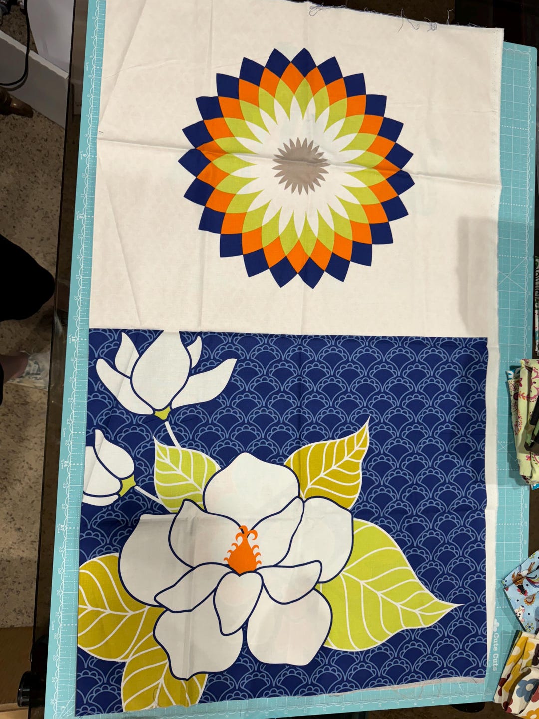 Lula Magnolia Panel by the Quilted Fish for Riley Blake Designs - Etsy