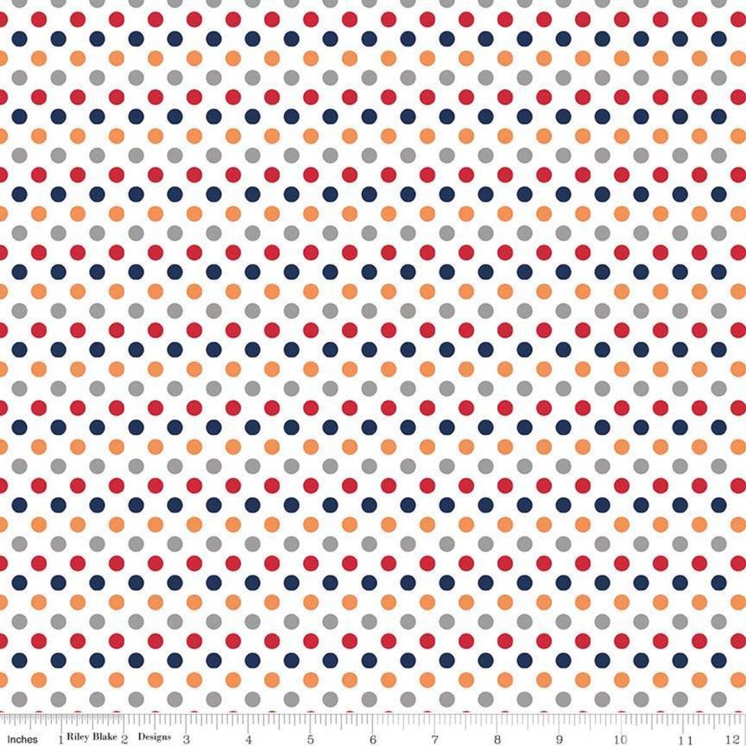 Small Dot Boy- by Riley Blake Designs - You Choose the Cut - Etsy