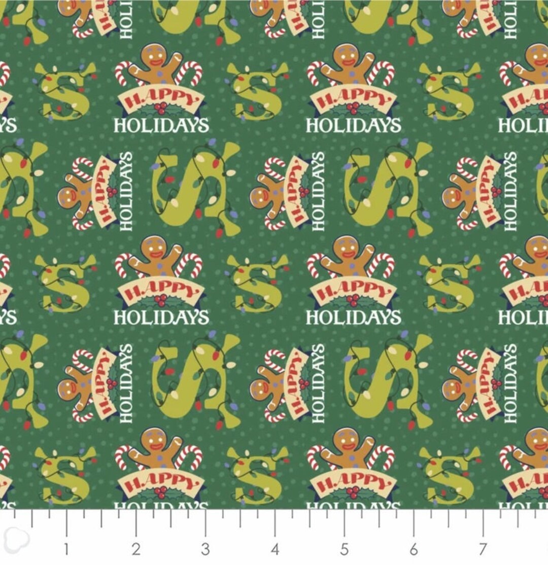 Character Winter II - Licensed Shrek Dear Santa in Green Fabric - by ...