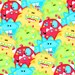 Flannel -monsters in Multi Part of the Comfy Flannel Prints by A.E ...