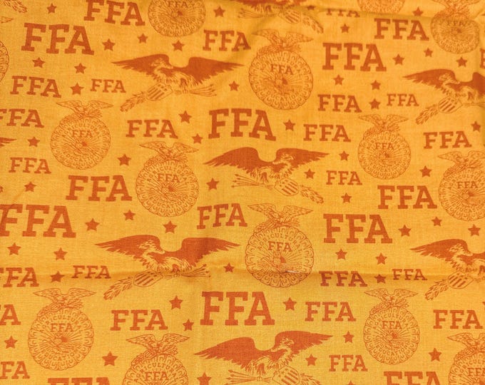 FFA Logo in Gold Part of the FFA Forever Blue Line by Riley Blake - 22 ...