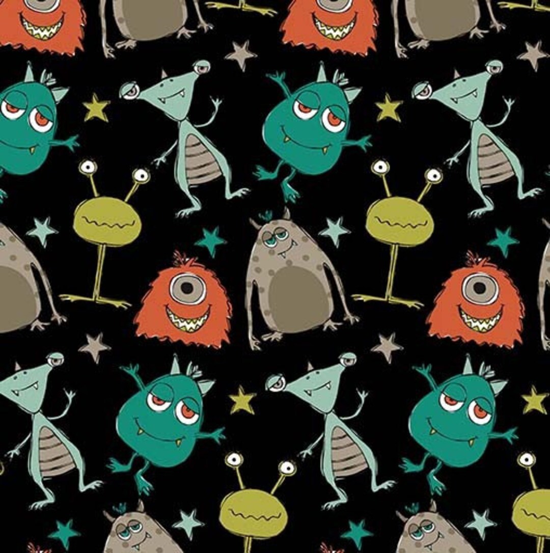 Space Pals in Black Part of the Super Fred Line - by Michael Miller ...