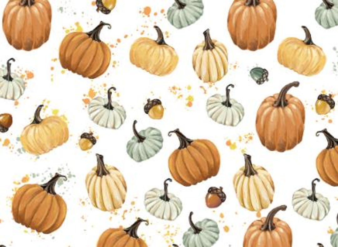 Pumpkin Toss in White Part of the Happy Fallidays Line by Camelot ...