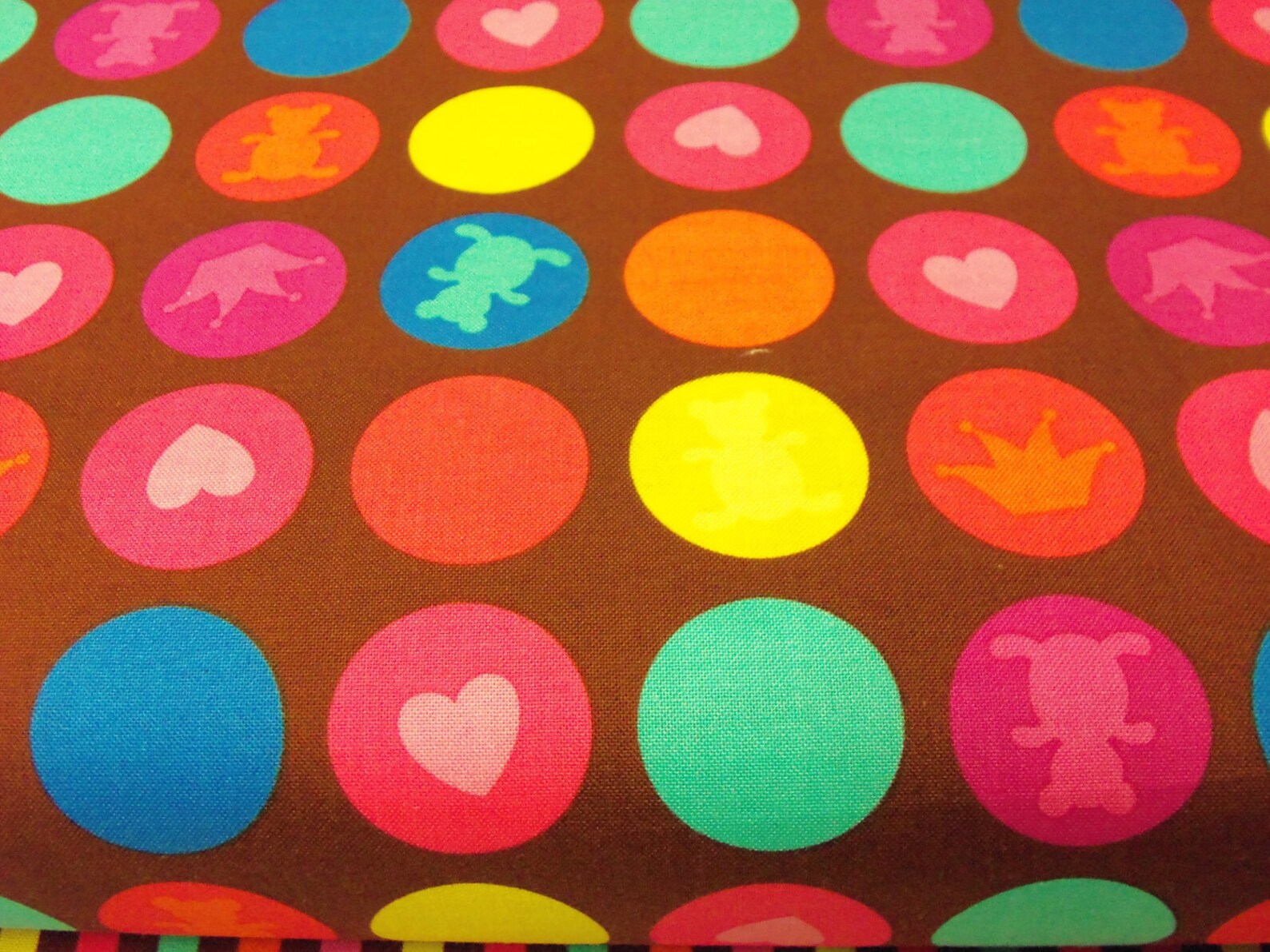 Michael Miller Gum Drops and Candy Stipe 1/2 Yard Each - Etsy