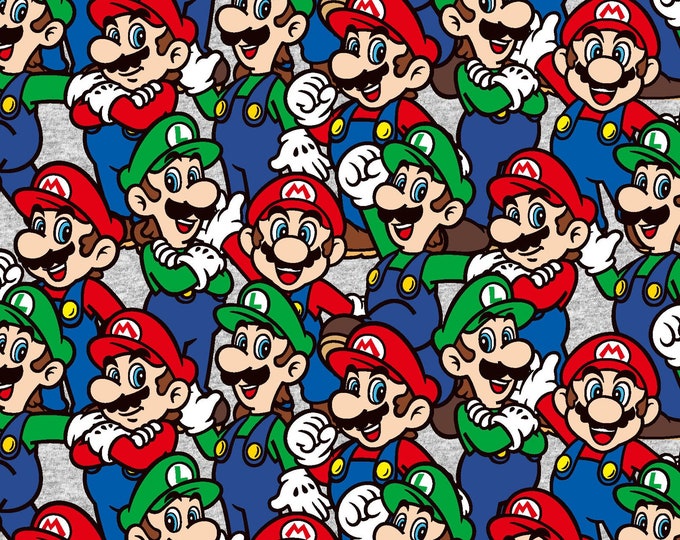 Licensed Super Mario Brothers Mario Lugi Packed in Multi by Springs ...