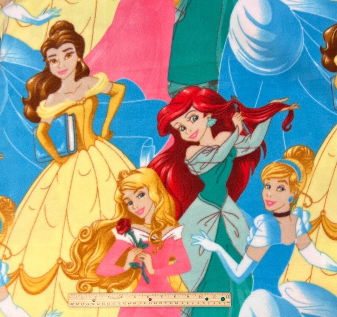 Fleece - Licensed Disney Princess Fleece by Springs Creative- You ...