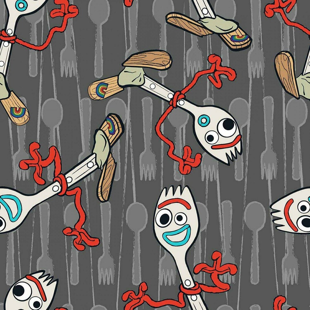 Licensed Toy Story 4 Sporky Fabric in Gray - by Springs Creative ...