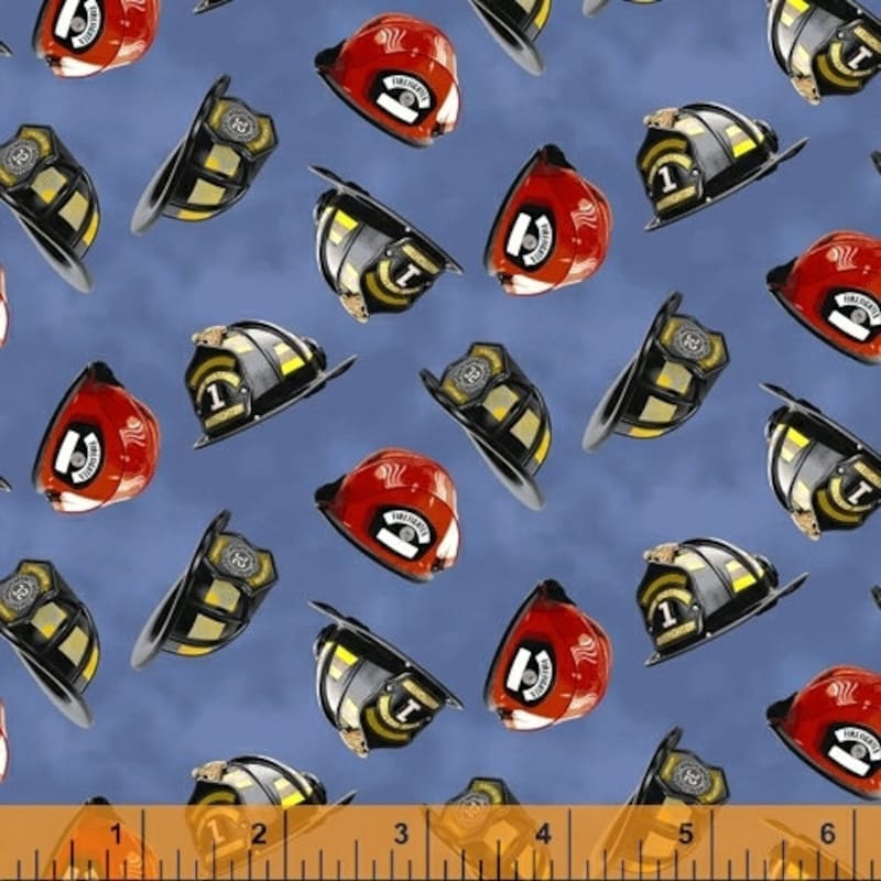 Fireman Fabric - Etsy