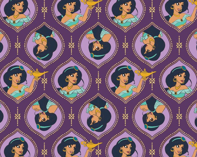 Licensed Aladdin - Jasmine Frames in Metallic Purple - by Camelot ...