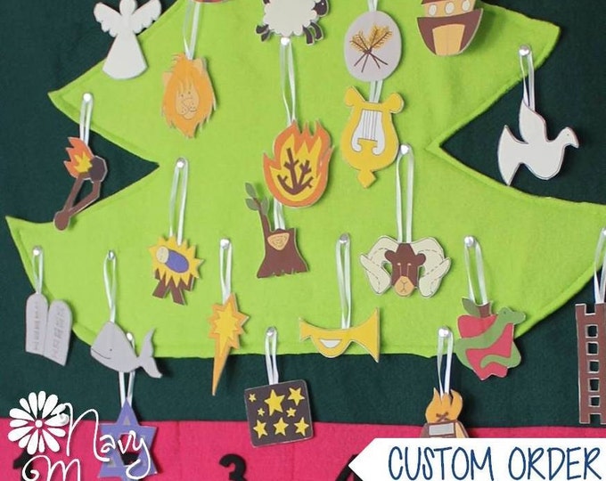 Machine Sewn Jesse Tree - Etsy