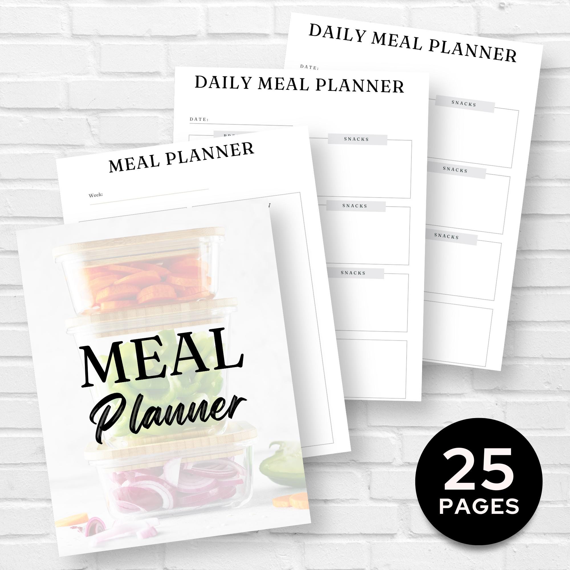 Ultimate Meal Planner Printable | Weekly, Monthly Meal Planning ...
