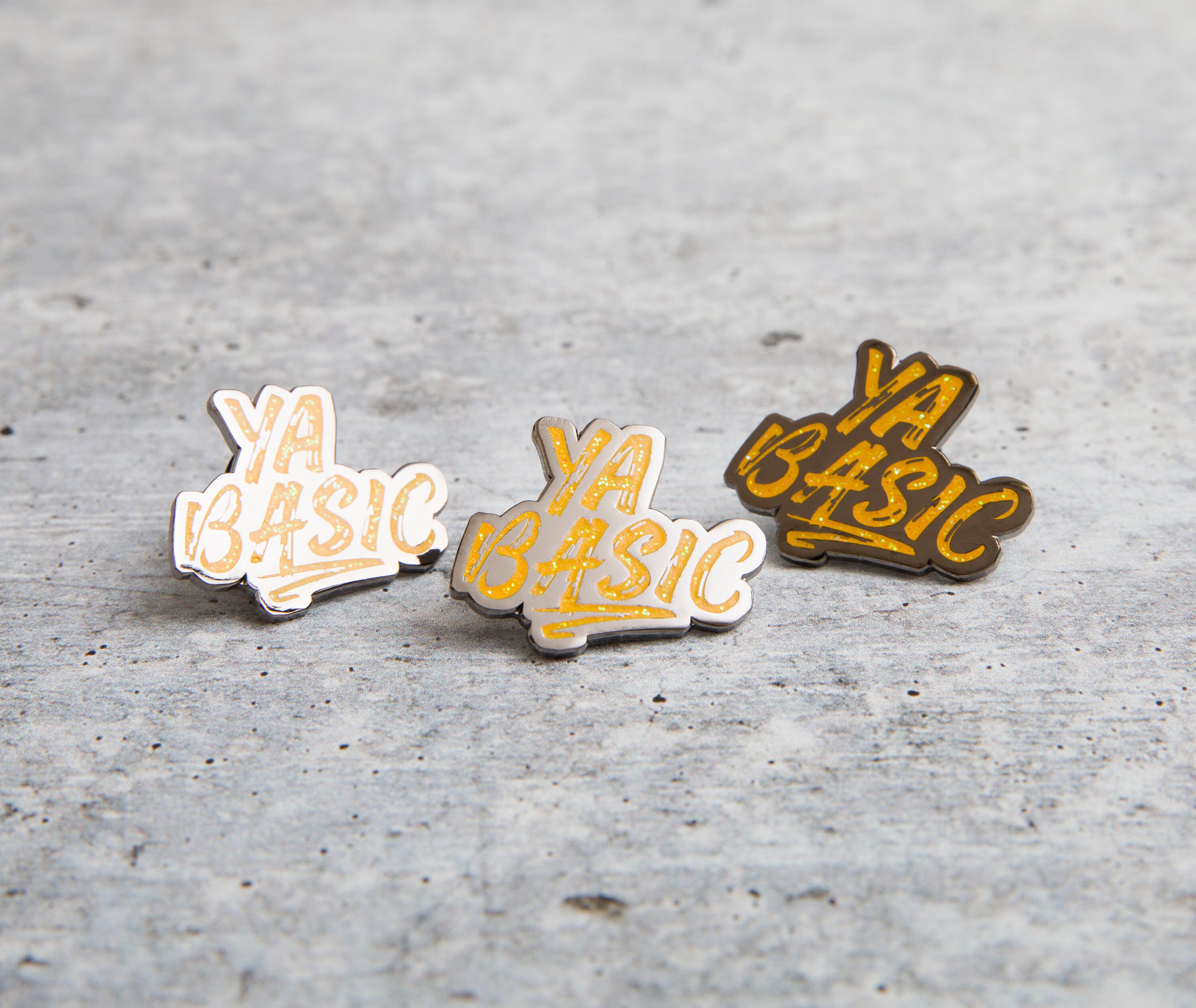 YA BASIC Lapel Pin - Etsy