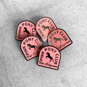 PINK PONY CLUB Lapel Pin - Etsy