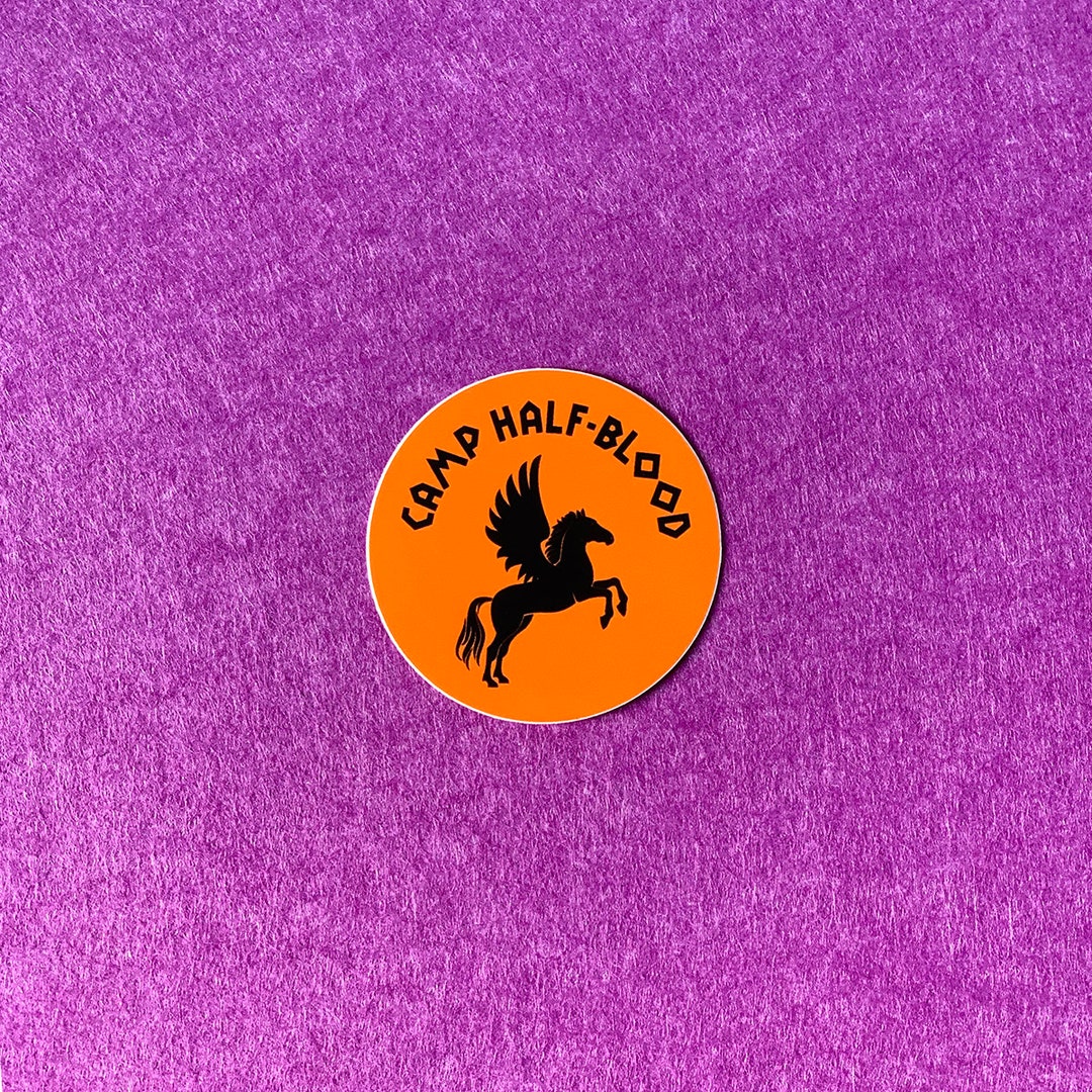 CAMP HALF-BLOOD Vinyl Sticker - Etsy