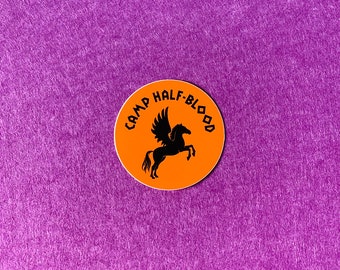 Camp Half-blood Die Cut Sticker Weatherproof Laptop & Water - Etsy