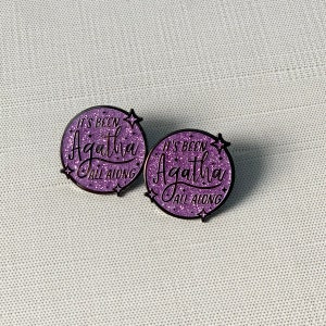 AGATHA ALL ALONG Lapel Pin - Etsy