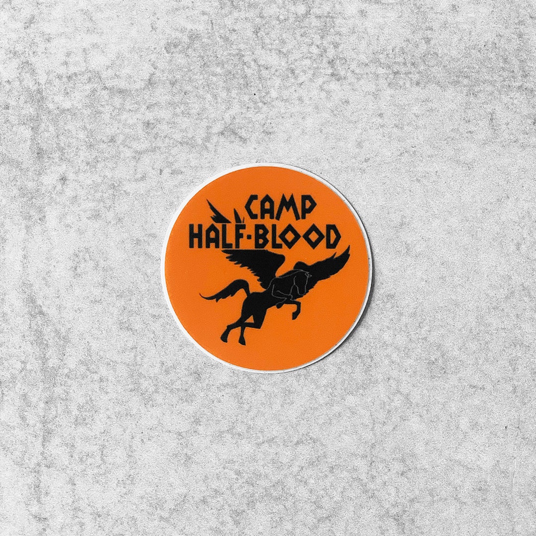CAMP HALF-BLOOD Small Vinyl Sticker - Etsy