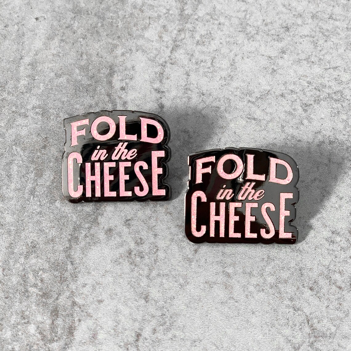 FOLD in the CHEESE Lapel Pin - Etsy
