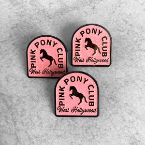 PINK PONY CLUB Lapel Pin - Etsy