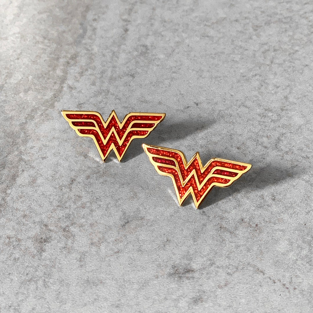 RETRO SUPER HERO Lapel Pin - Etsy