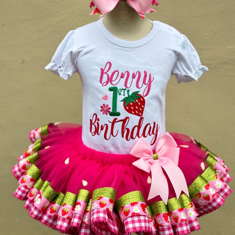 Strawberry Tutu - Etsy