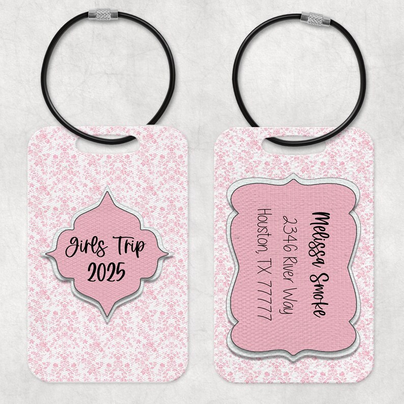 DIGITAL FILE, Sublimation Bag Tag Design, Digital Luggage Tag ...