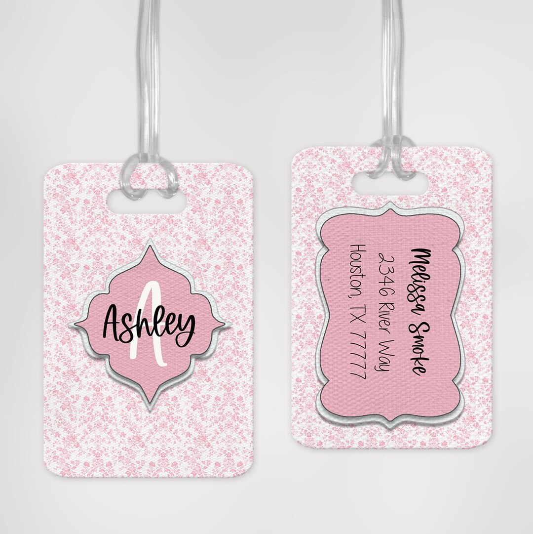 DIGITAL FILE, Sublimation Bag Tag Design, Digital Luggage Tag ...