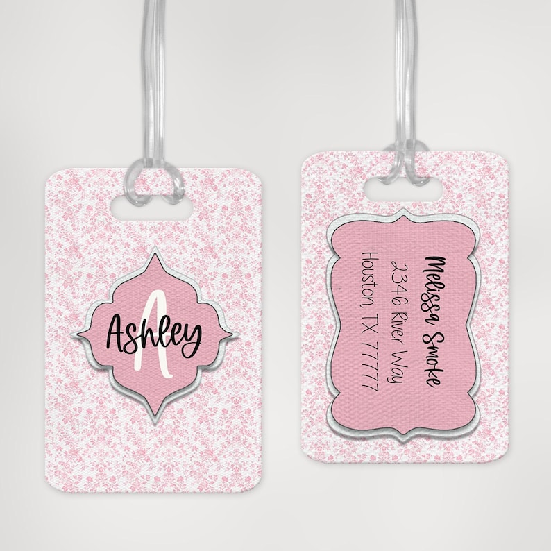 DIGITAL FILE, Sublimation Bag Tag Design, Digital Luggage Tag ...