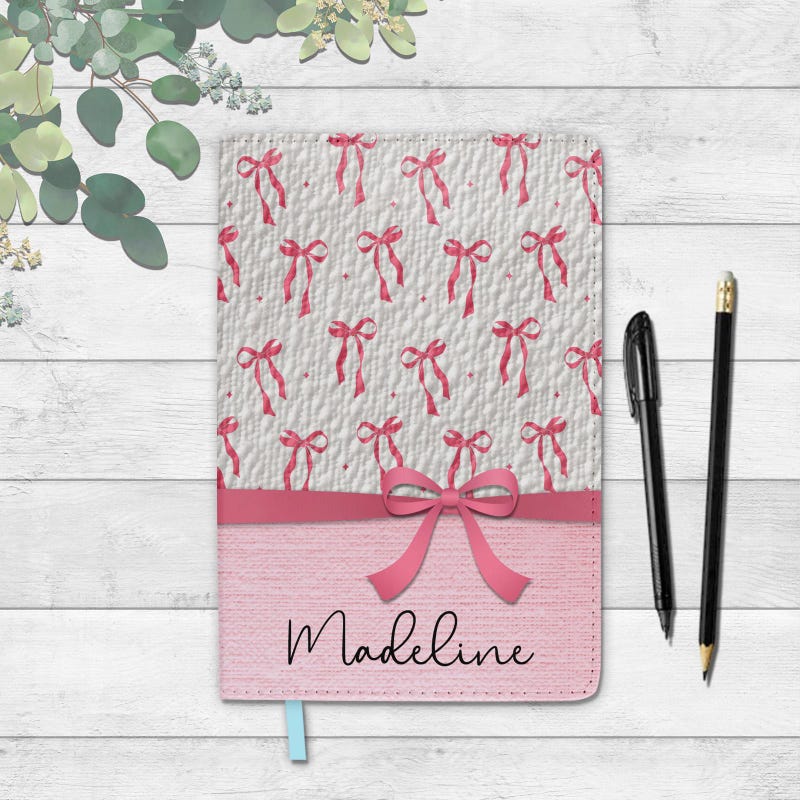 Preppy Notebook - Etsy