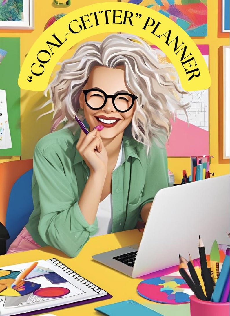 Goal-getter Digital Planner Bundle (3 Designs) - Etsy