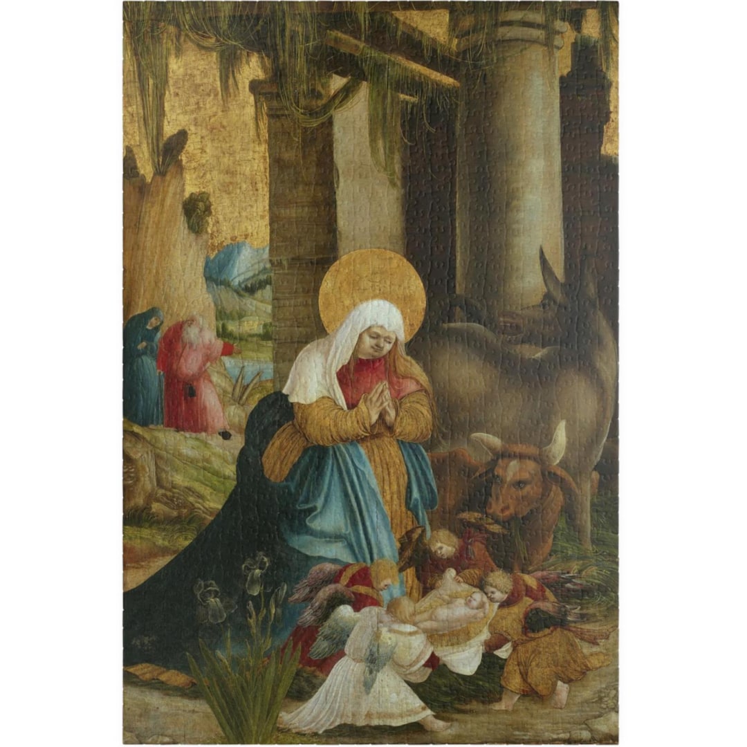 Early Renaissance Nativity Jigsaw Puzzle (110, 252, 520, 1014-piece ...