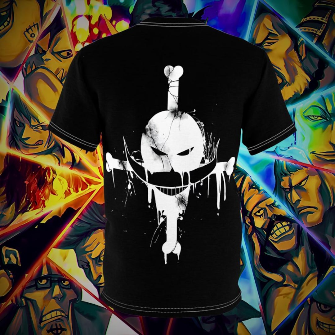 Whitebeard Pirates Crew Member Heavy Weight Tee Shirt - Etsy