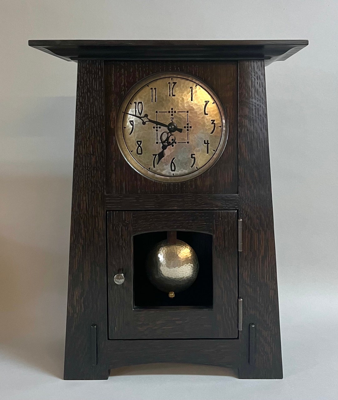 Arts & Crafts Clock - Etsy