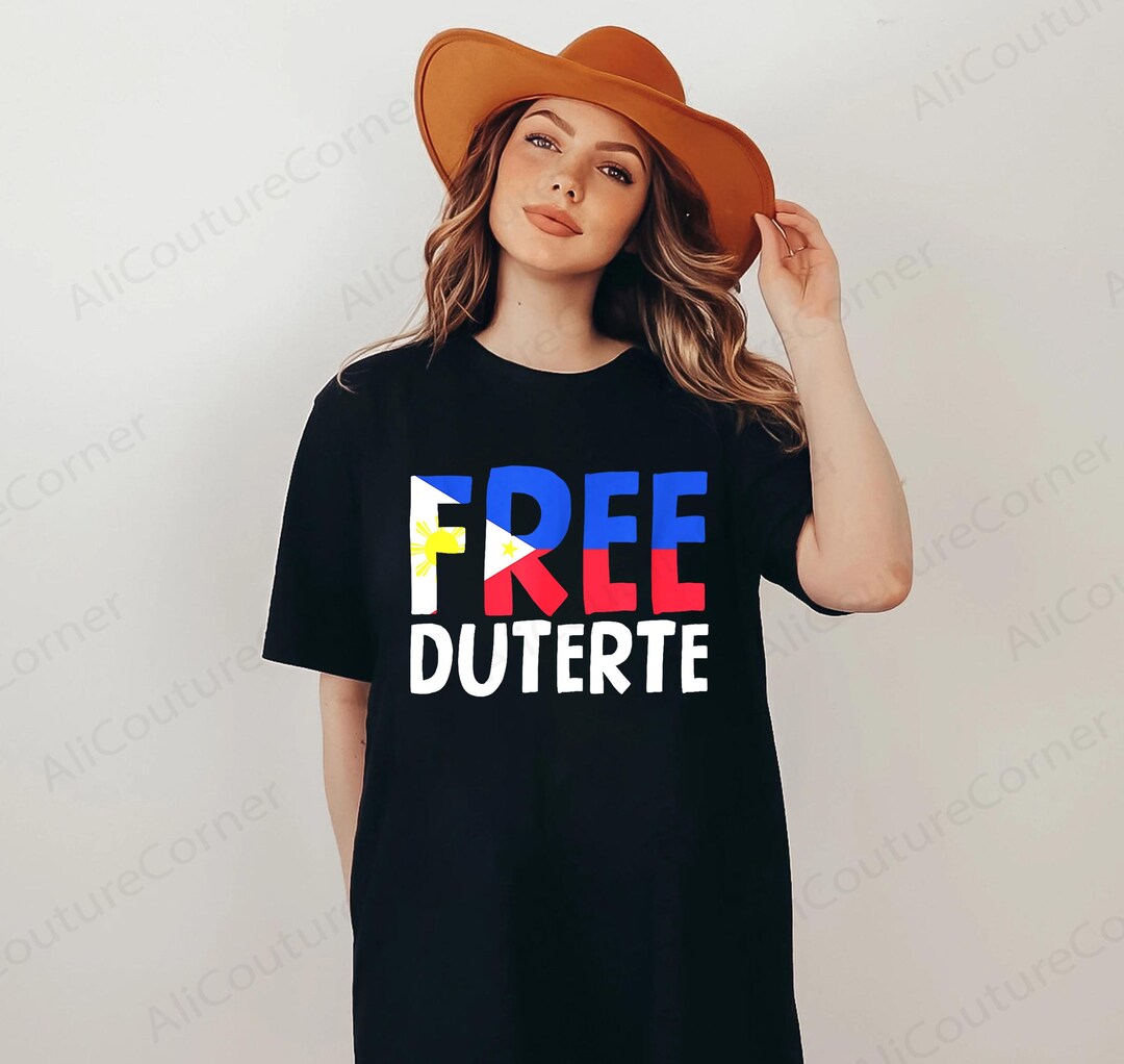 Free Duterte Supporter Shirt Png, I Stand for Png, President Rodrigo ...