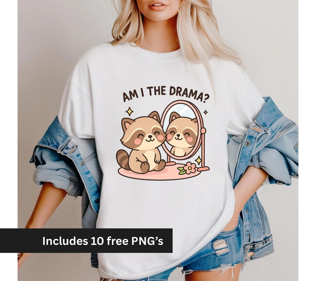 Am I the Drama PNG, Trendy Goose Clipart, Cute Silly Goose Design ...