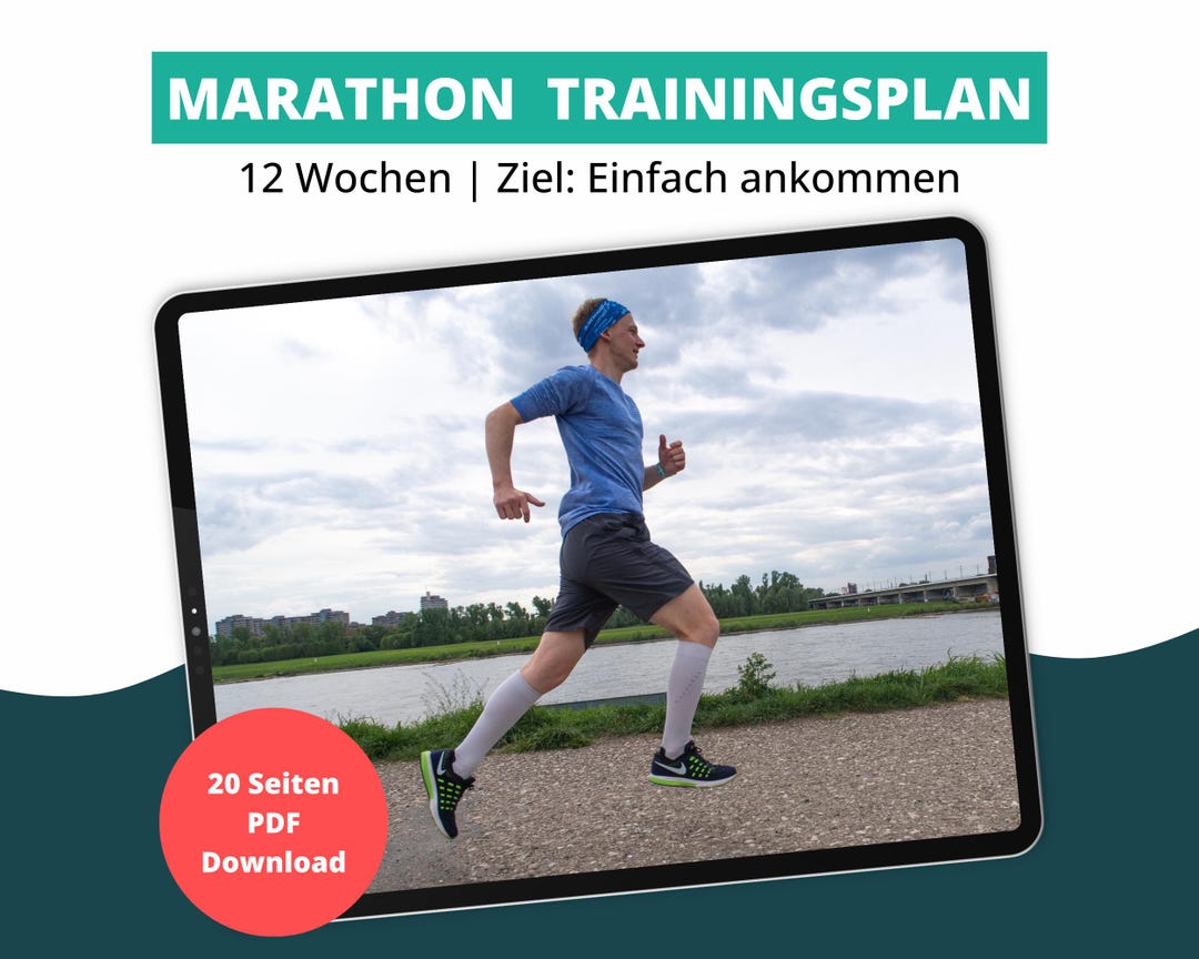 Jogging Training Plan Marathon Motivation Fitness Planner Running ...