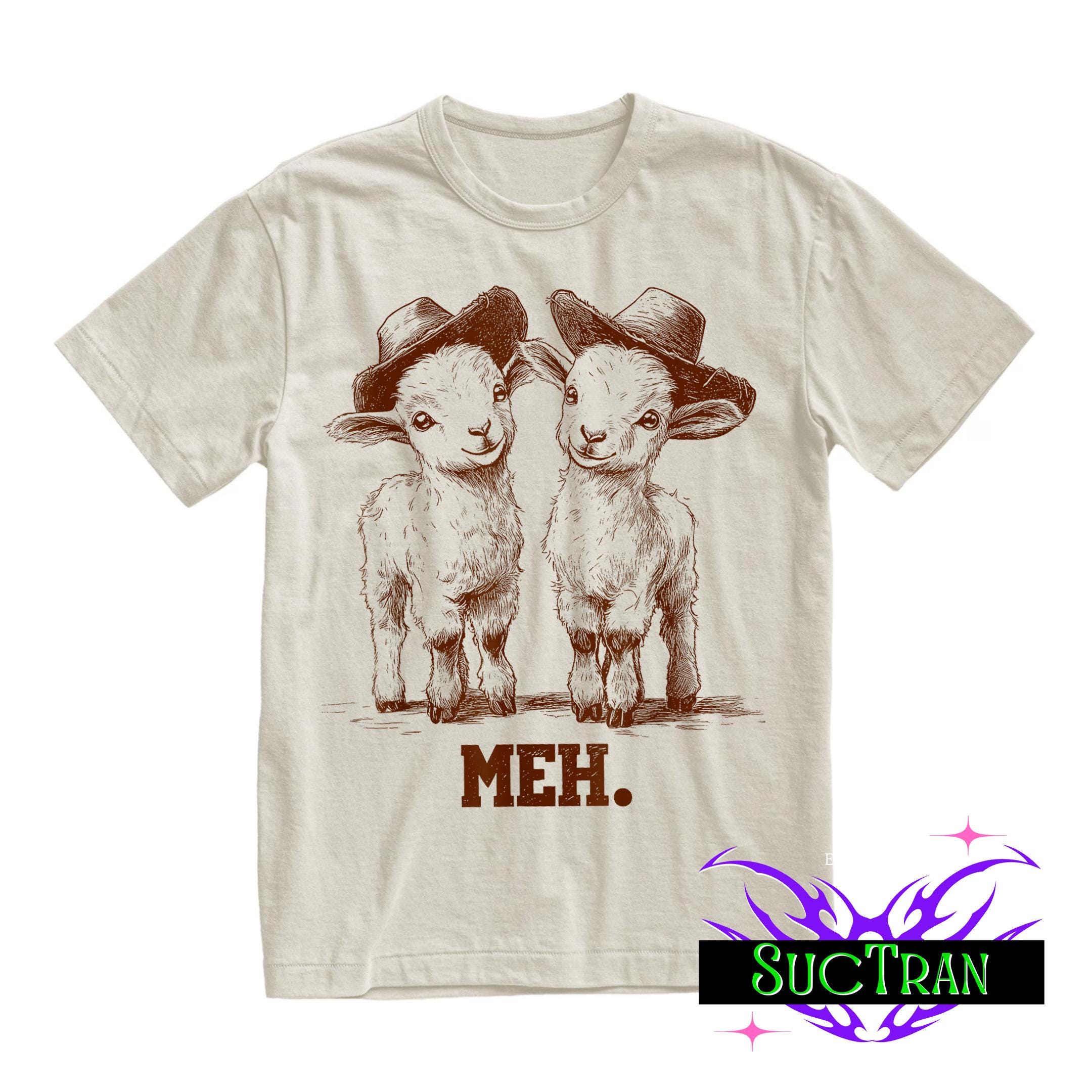 Goat Png, Goat Lover Png, Western Png, Cowboy Png, Meh Goat Meme Png ...