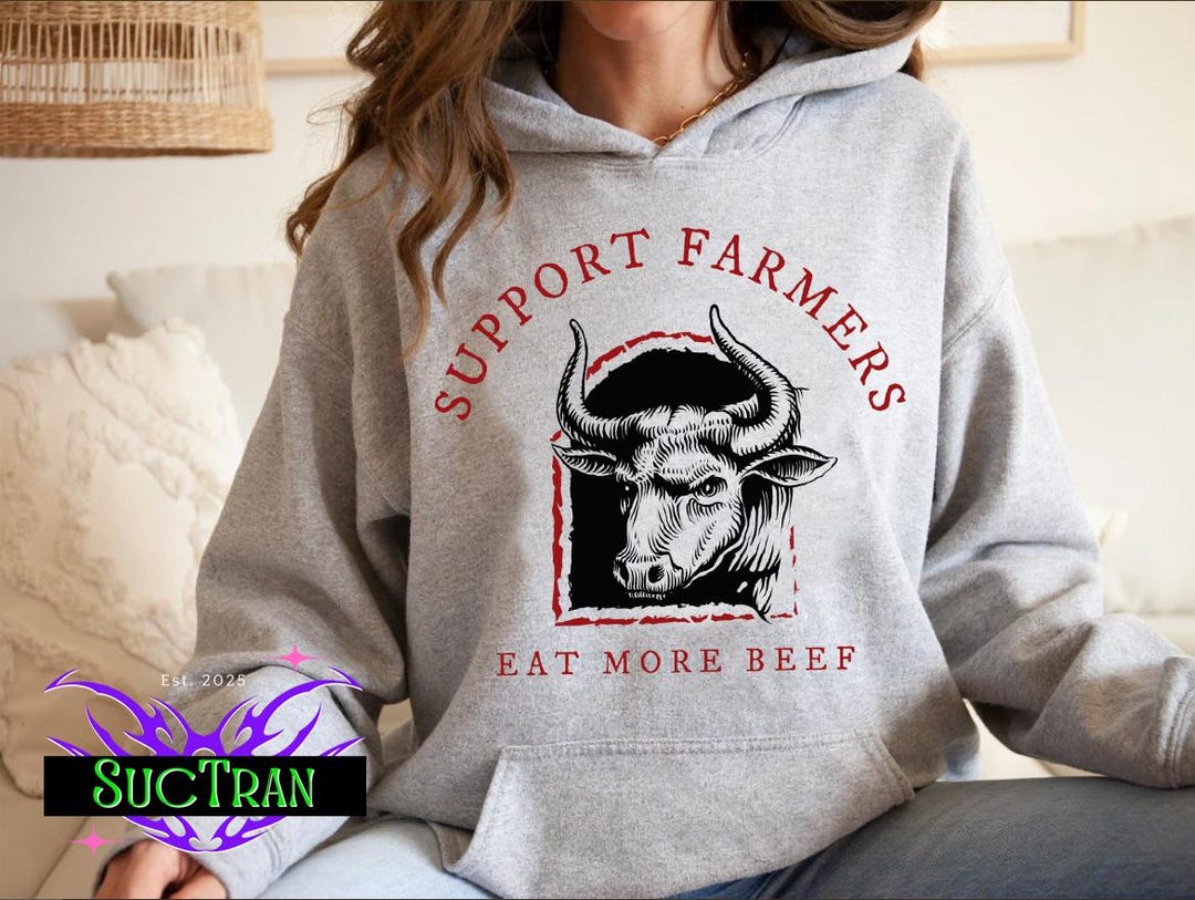 Eat More Beef Png, Support Local Farmers Png, Farming Farmer Market Buy ...