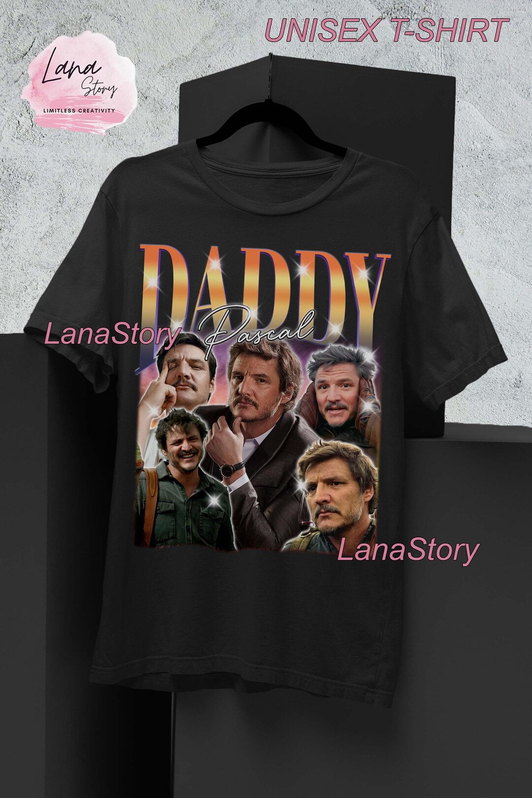Pedro Pascal Meme Shirt, Daddy Pascal Graphic Tee - Etsy