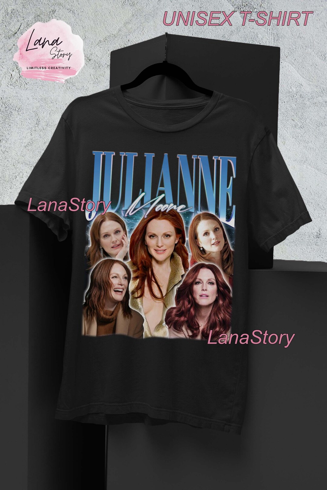 Julianne Moore Fan T-shirt, Unisex Heavy Cotton Tee - Etsy