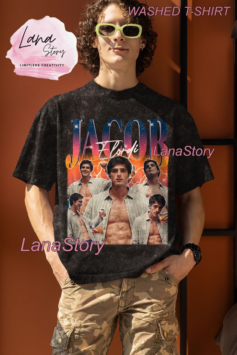 Jacob Elordi Graphic Tee, Jacob Elordi Merch Shirt, Jacob Elordi Shirt ...