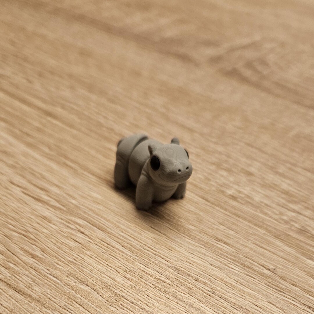 Mini Hippopotamus, Mini Animals, Small Articulated Toy, Gift for Child ...