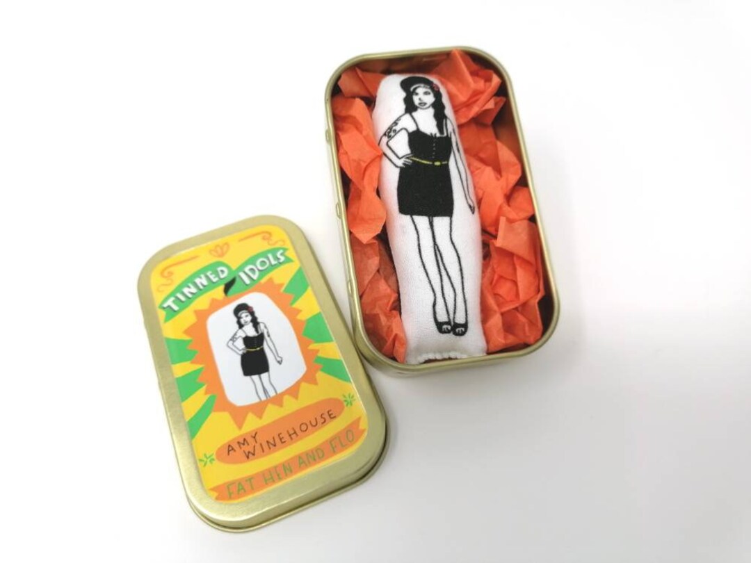 Amy Winehouse Tinned Idol Mini Collectable Doll - Etsy
