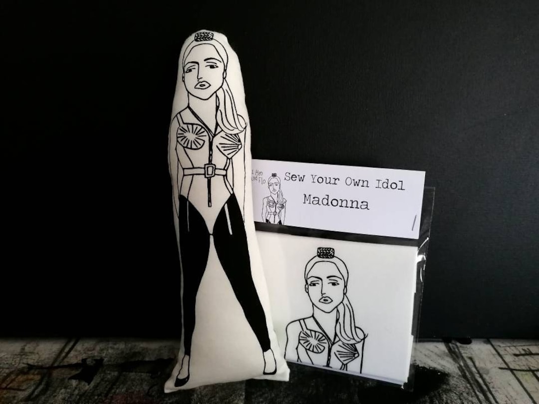 Madonna Sew Your Own Idol Craft Kit - Etsy