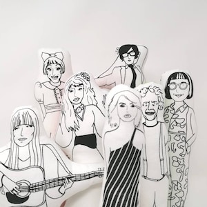 NAPOLEON DYNAMITE Doll Screen Printed Fabric Idol, 90's Cult Classic ...