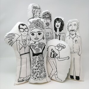 NAPOLEON DYNAMITE Doll Screen Printed Fabric Idol, 90's Cult Classic ...