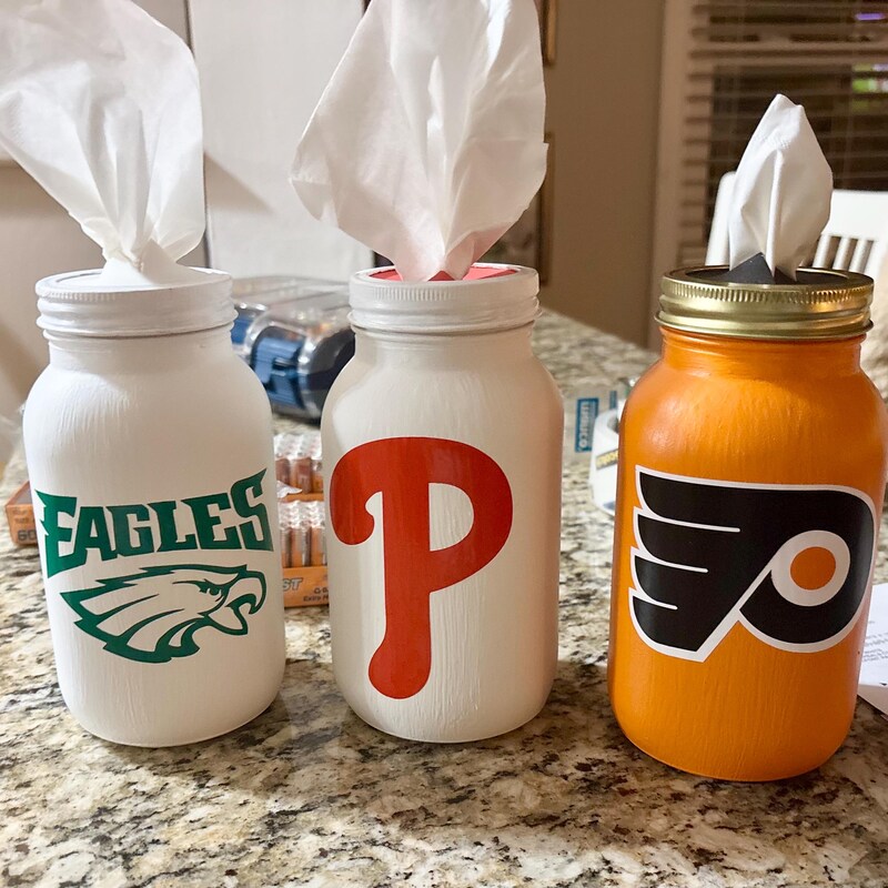 Baseball Mason Jar - Etsy