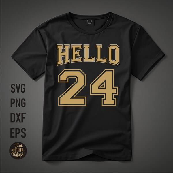 24th Birthday Card - Etsy