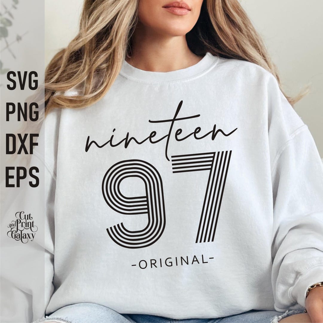 28th Birthday Svg, Nineteen 97 Svg, 1997 Svg, 28 Years Svg, 28th ...