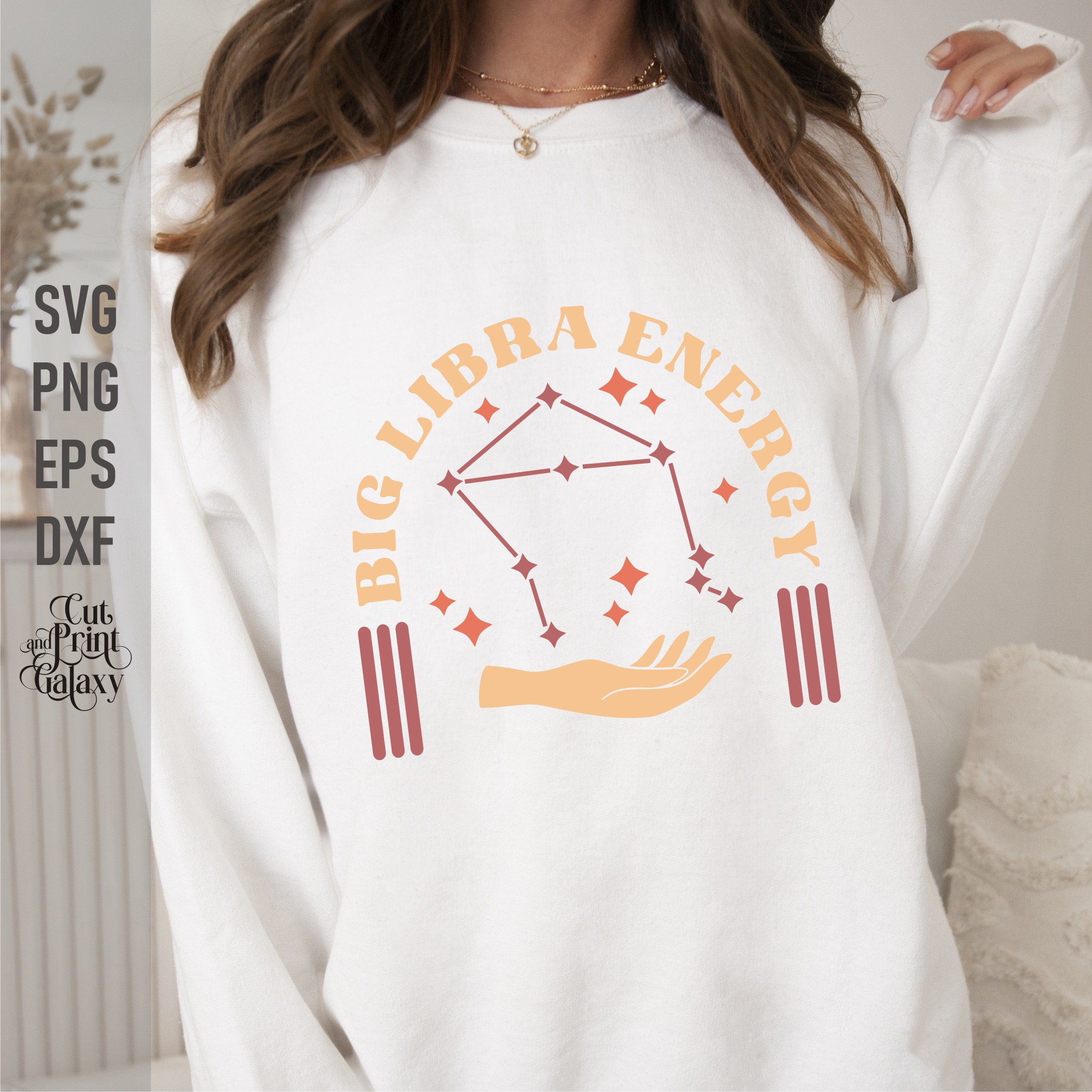 Libra Svg Libra Birthday Svg Boho Svg Celestial Svg Mystical Svg Zodiac ...